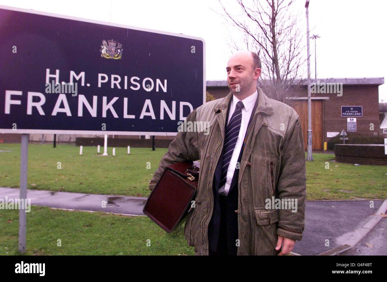 Solicitor Derek Hayward, representing double murderer Michael Stone ...