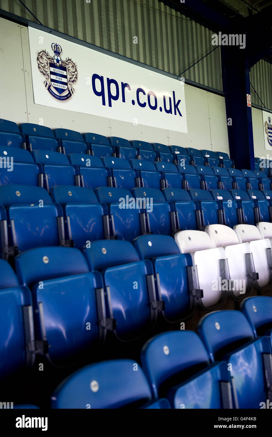 Detail of seating at loftus road hi-res stock photography and images ...