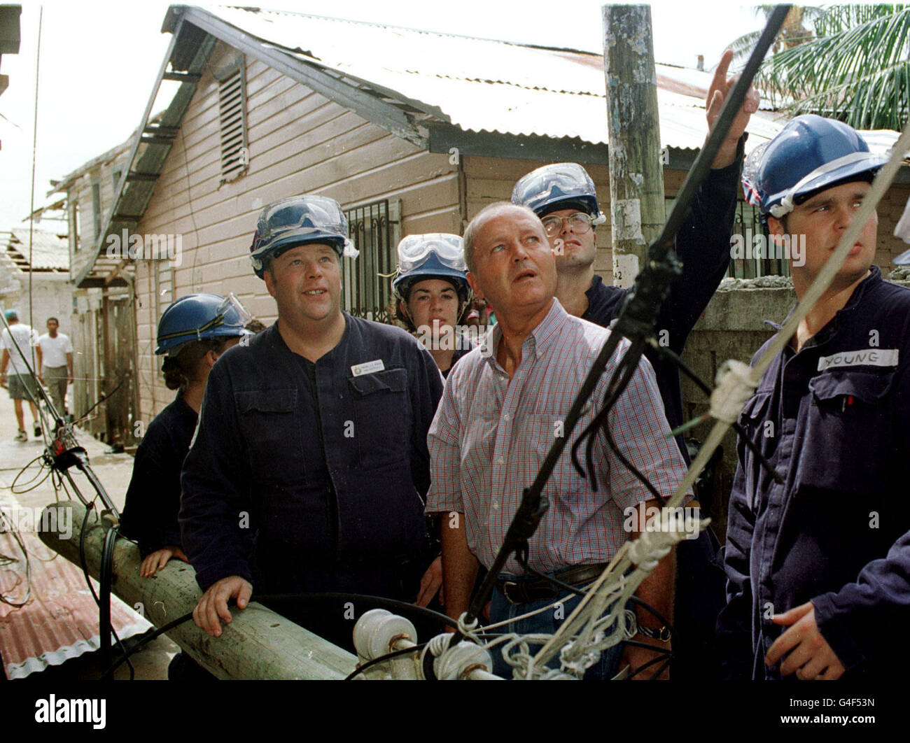 Surveys work by the crew of hms sheffield hi-res stock photography and ...