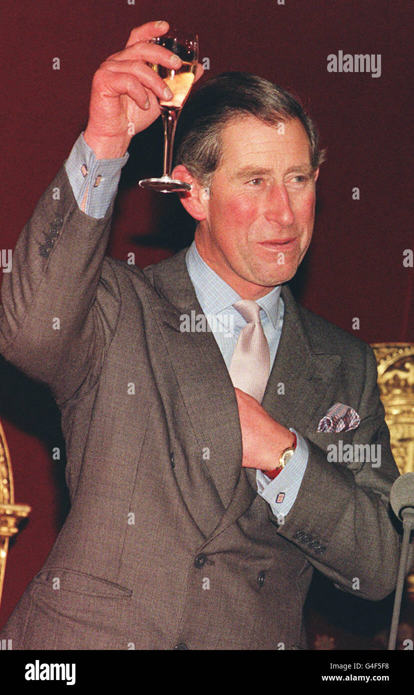 (recropped version of pic previously transmitted). Britain's Prince of ...