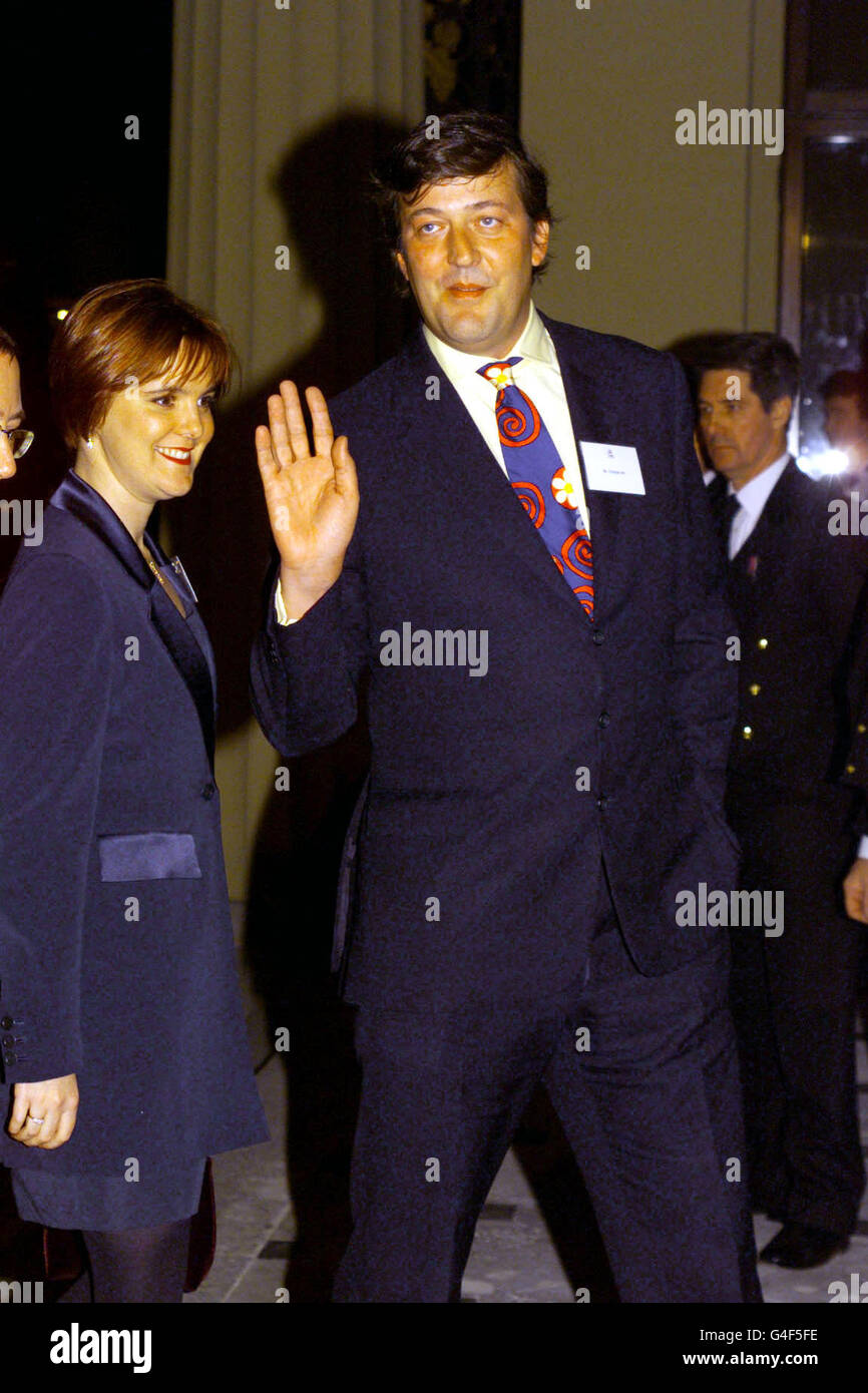 Prince of wales waving stephen fry hi-res stock photography and images ...