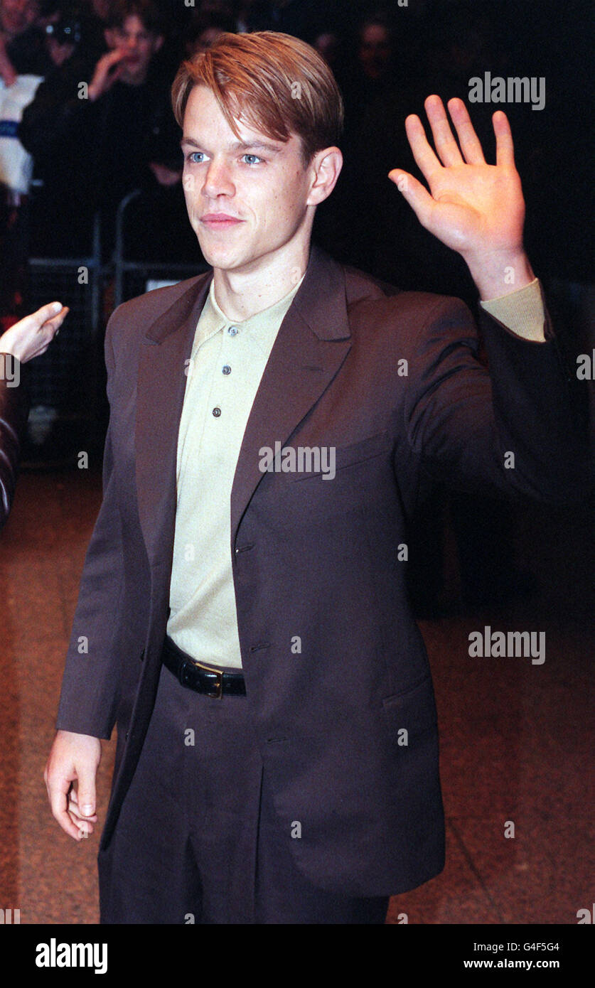 Rounders Prem/Matt Damon Stock Photo - Alamy