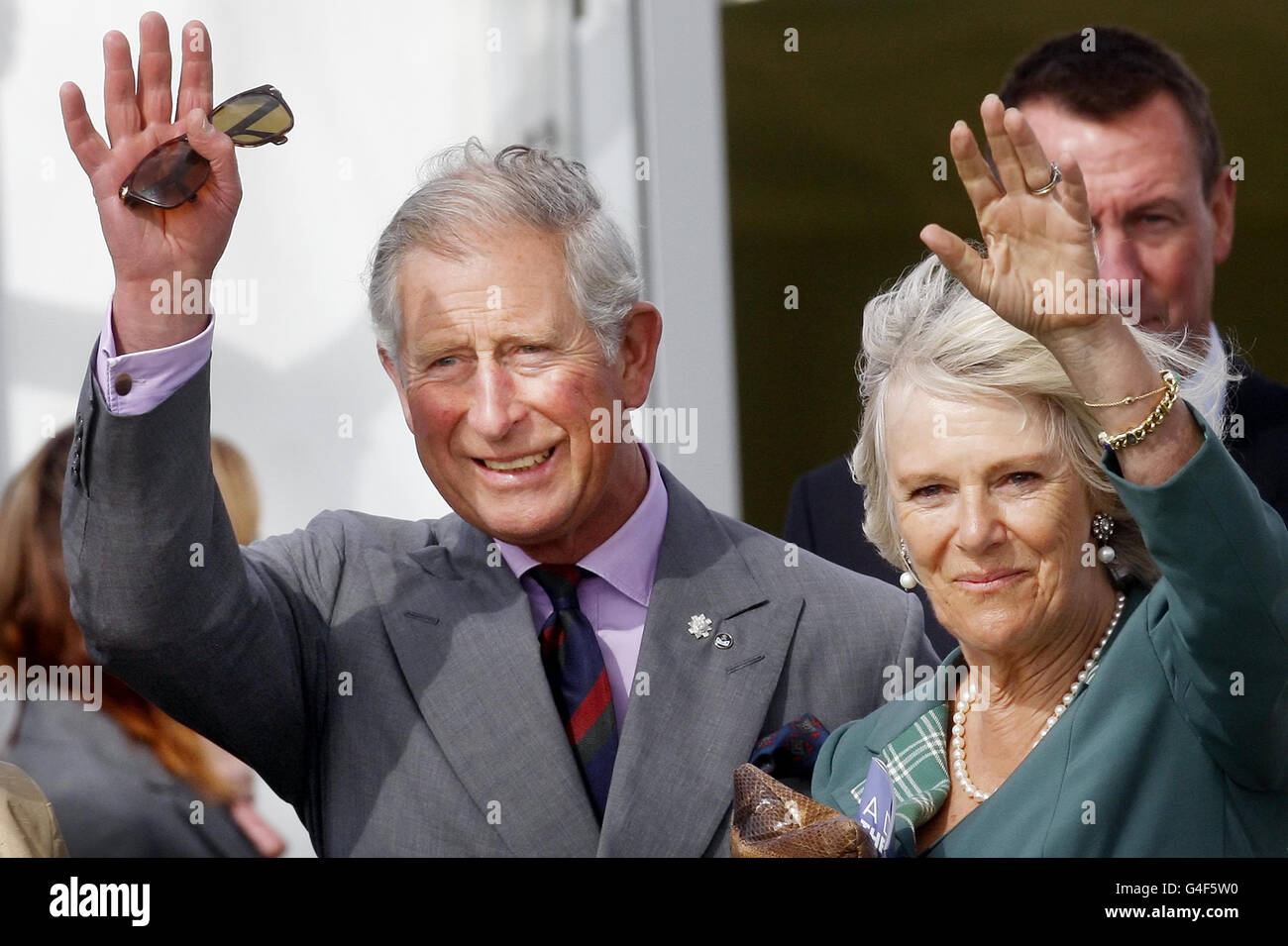 Royal visit to perth racecourse hi-res stock photography and images - Alamy