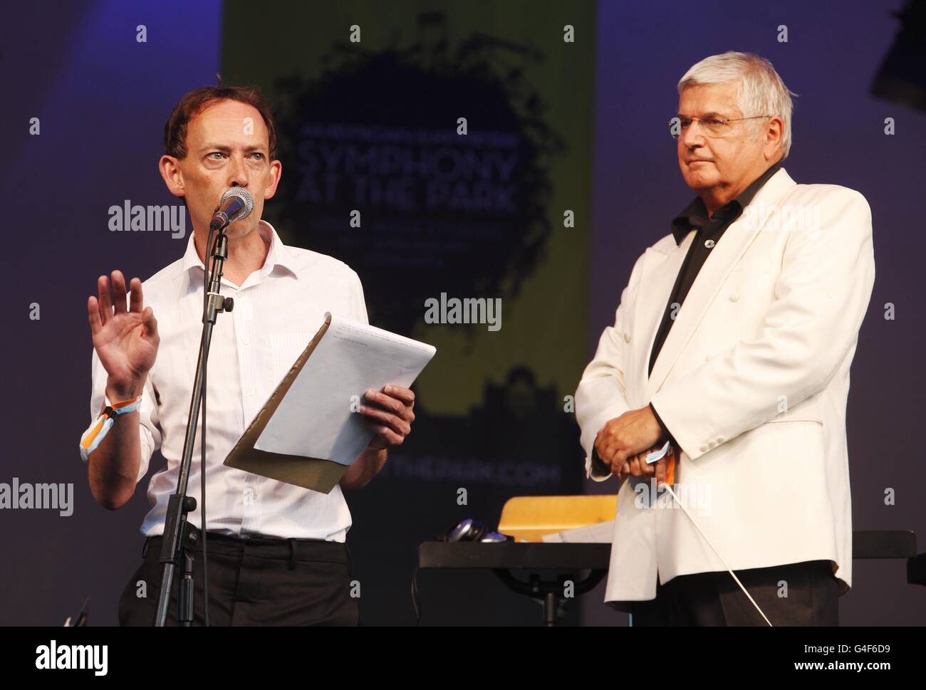 Conductor Nick Ingham and Steve Lamacq introduce the Royal Philharmonic ...