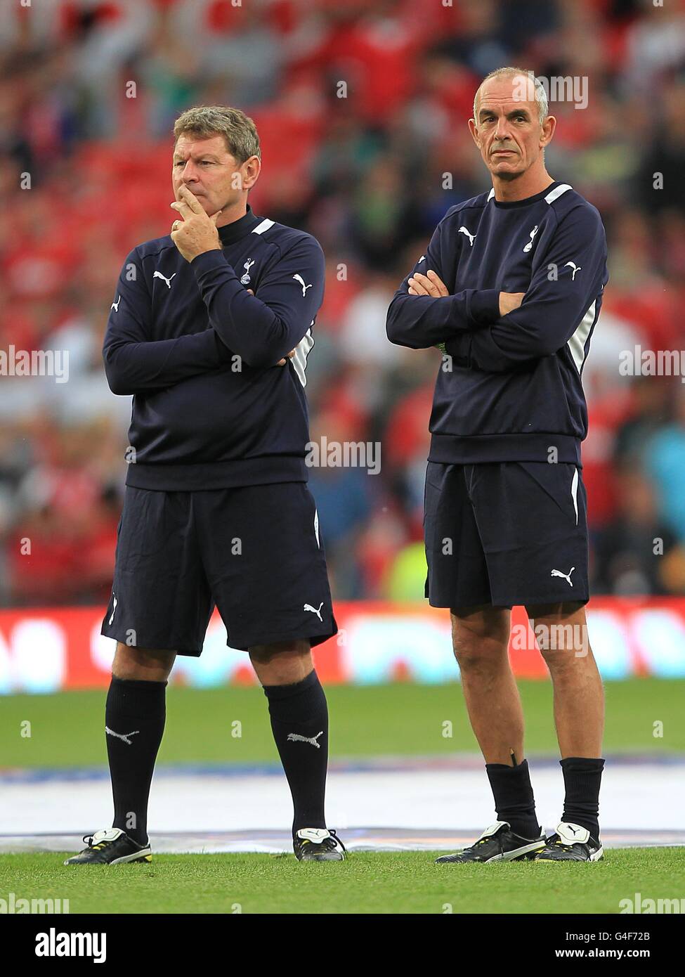 Tottenham hotspur coach clive allen hi-res stock photography and images ...