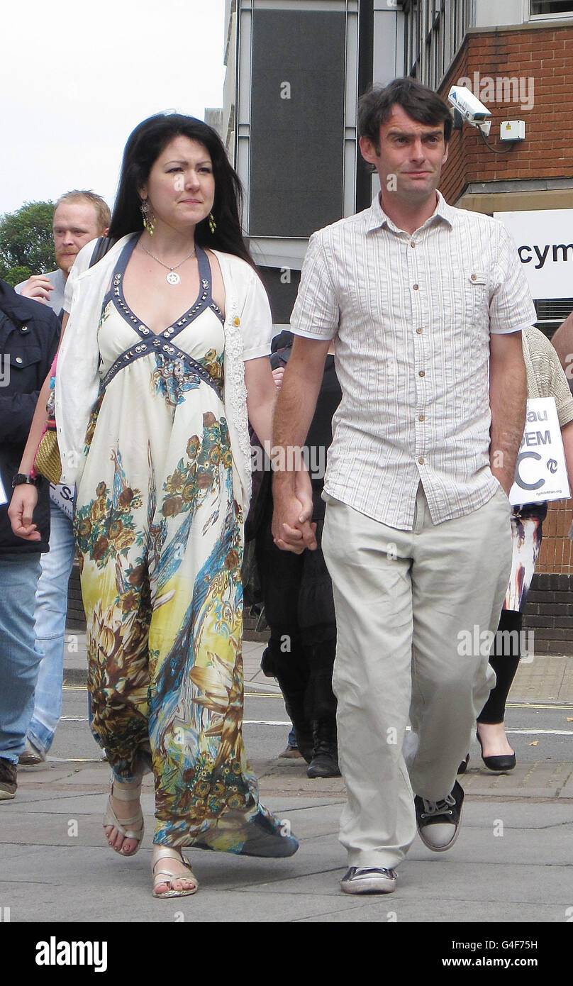 Gareth Jamie Bevan court case Stock Photo - Alamy