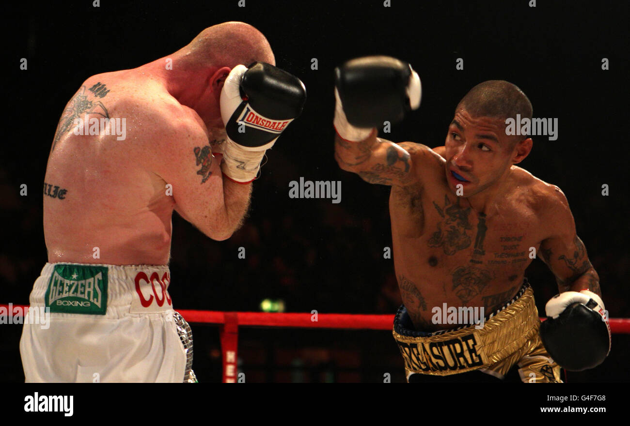 Boxing - British Light Welterweight title - Ashley Theophane v Jason ...