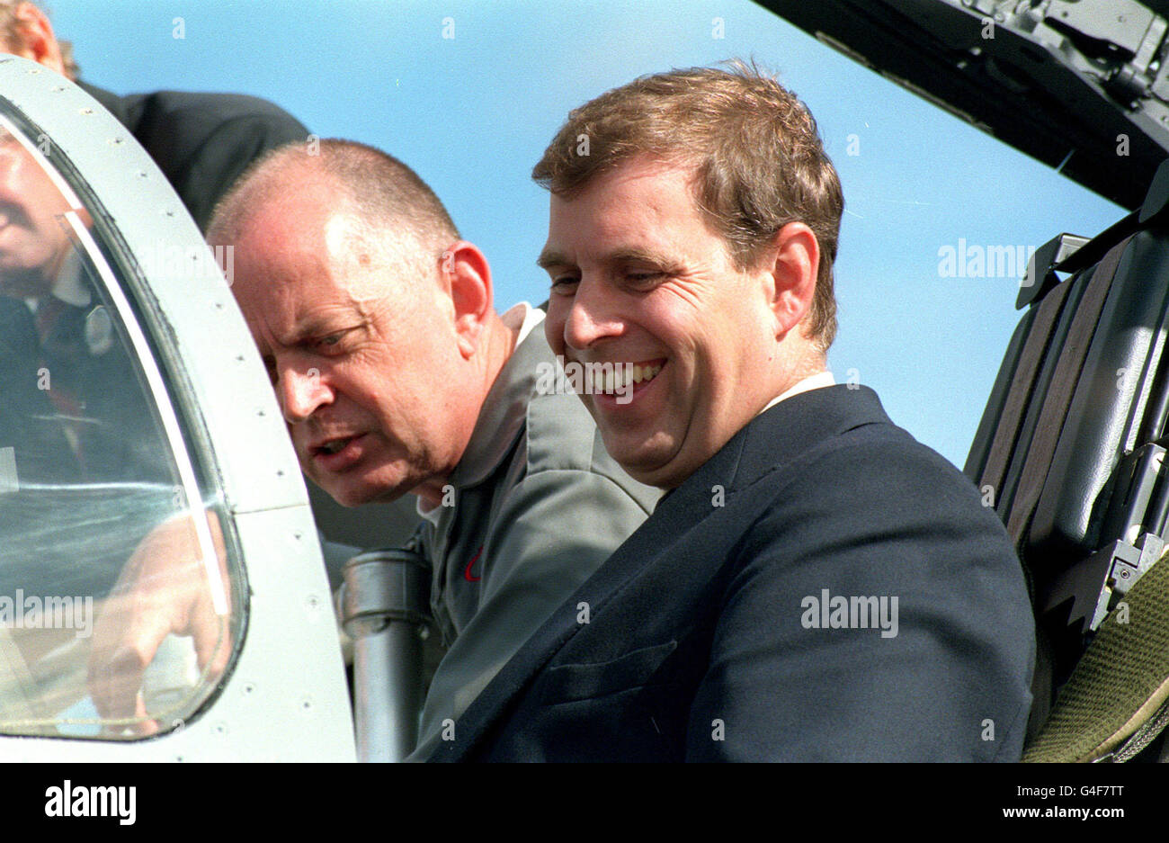 Prince andrew pilot hi-res stock photography and images - Alamy