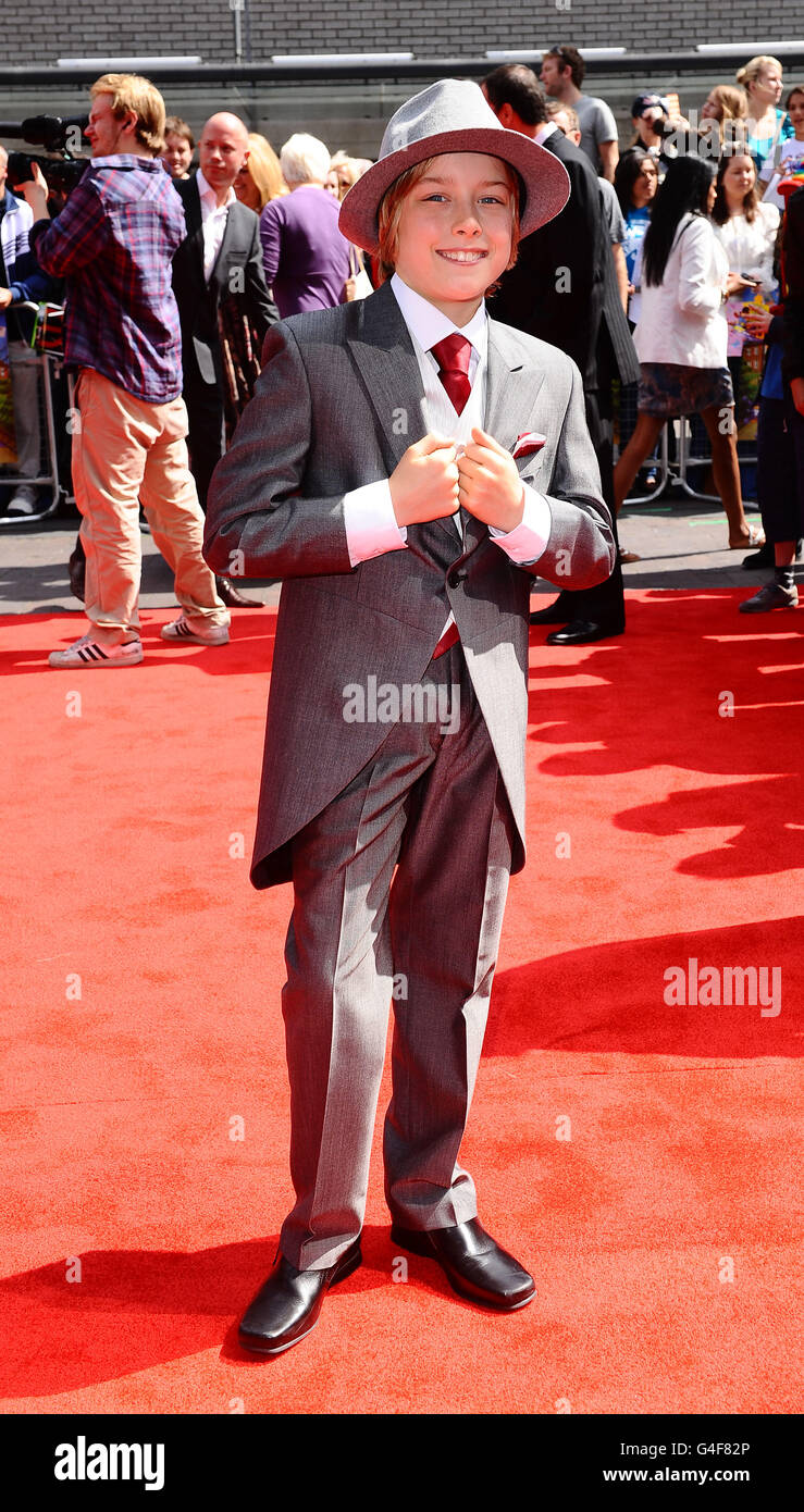 Horrid Henry World Premiere - London. Ross Marron arrives at the world ...