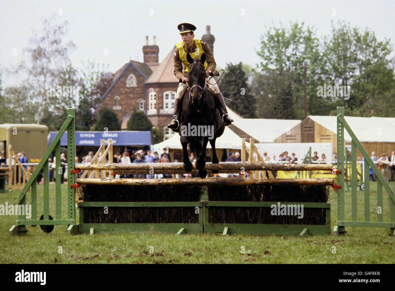 PRINCE CHARLES SHOWJUMPING Stock Photo - Alamy