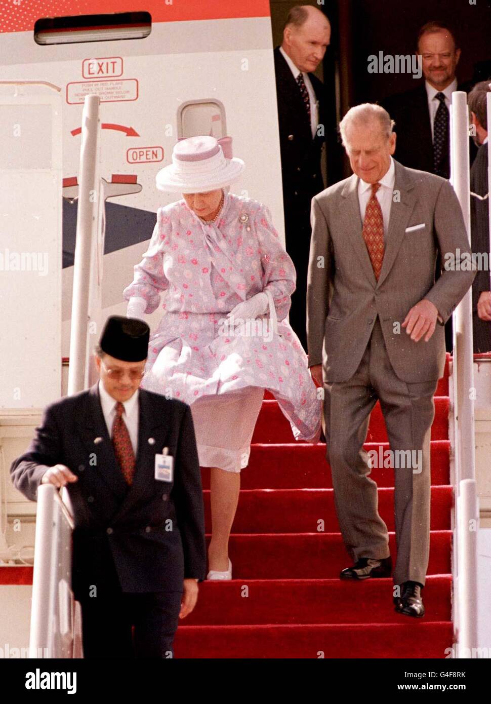 Royalty - Queen Elizabeth II State Visit to Brunei Stock Photo - Alamy