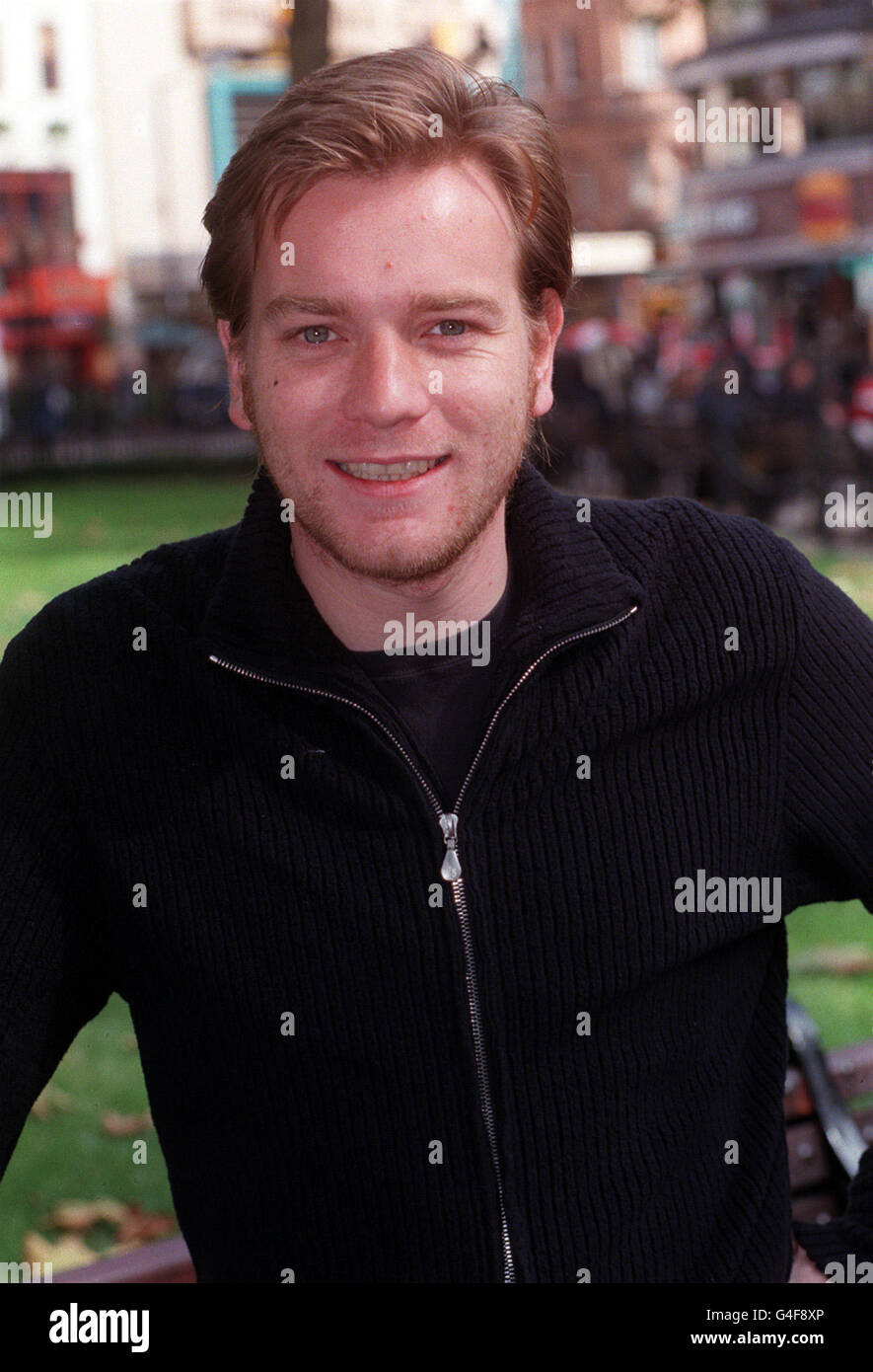 PA NEWS 17/9/98 EWAN MCGREGOR, ONE OF THE STARS OF THE BRITISH FILM ...