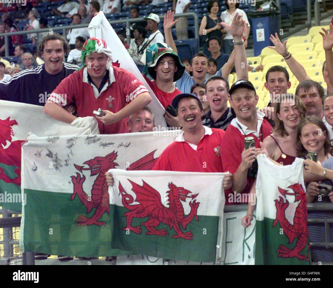 GAMES Welsh fans Stock Photo - Alamy