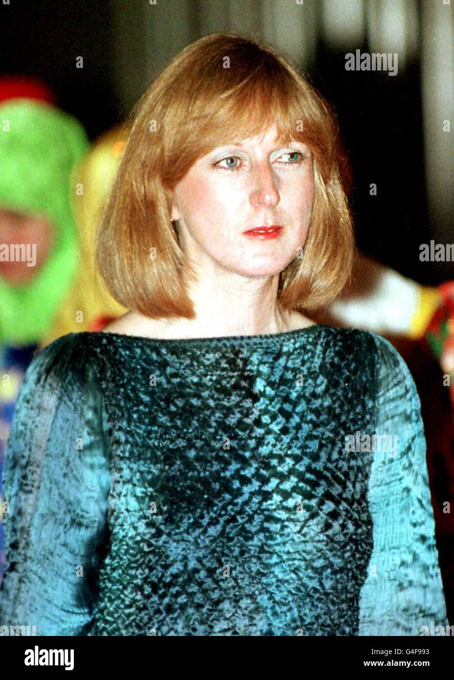 Gaynor Cook, new wife of Foreign Secretary Robin Cook, arrives at the ...