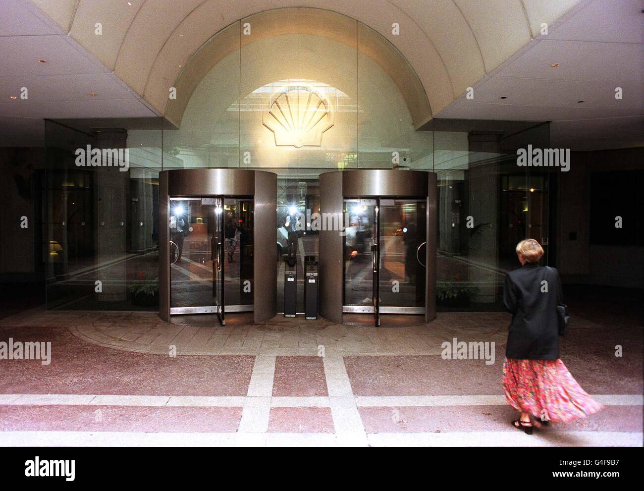 Shell-Mex House in the Strand in London today (Friday), after it was ...