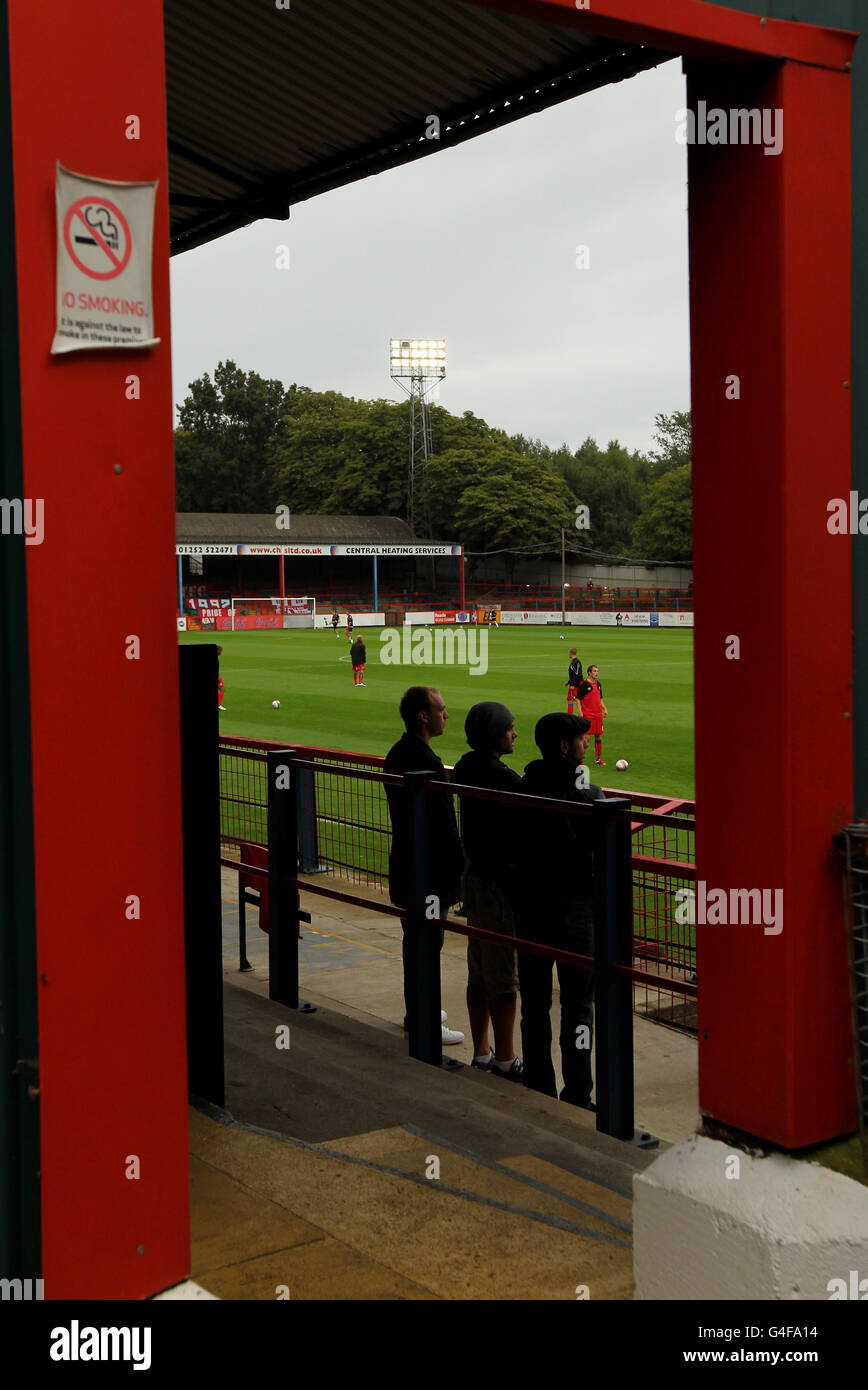 Aldershot town ebb stadium general hi-res stock photography and images ...