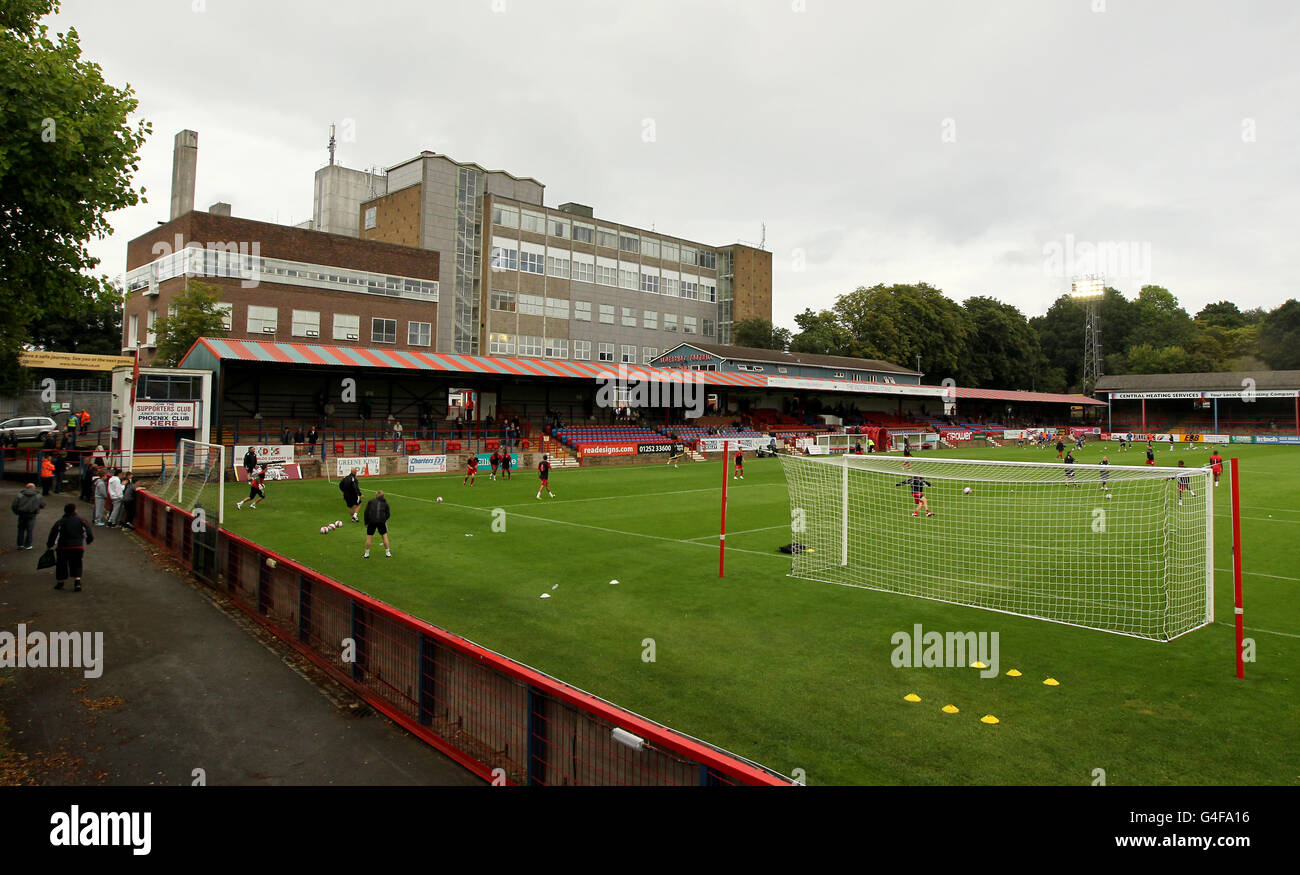 Aldershot town ebb stadium general hi-res stock photography and images ...