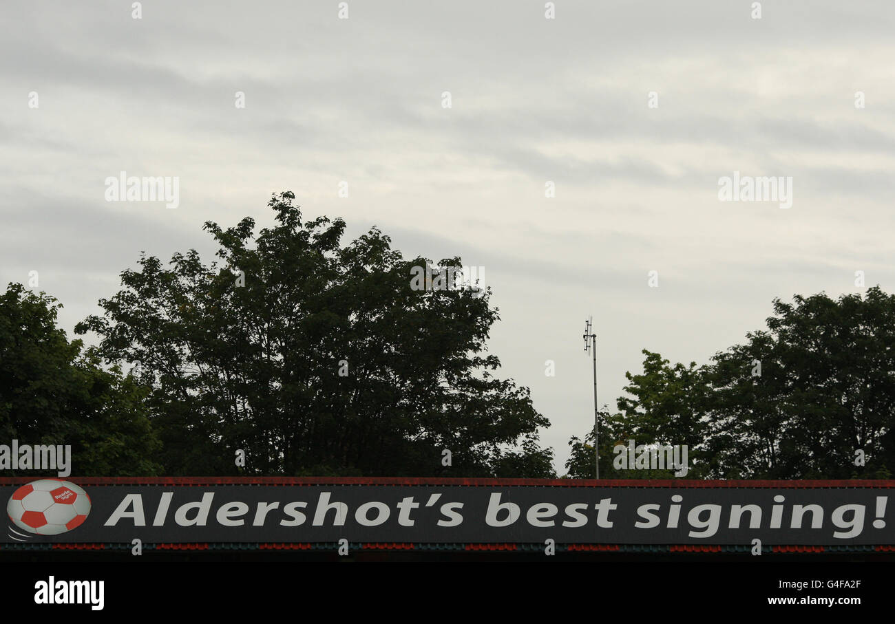 Aldershot town ebb stadium general hi-res stock photography and images ...