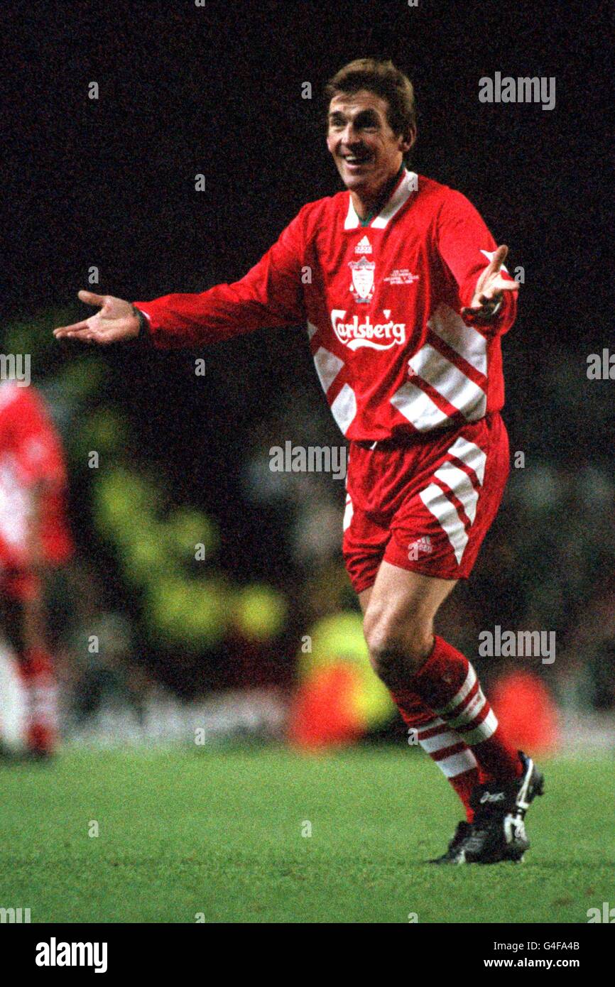 IAN RUSH TESTIMONIAL SOCCER Stock Photo - Alamy