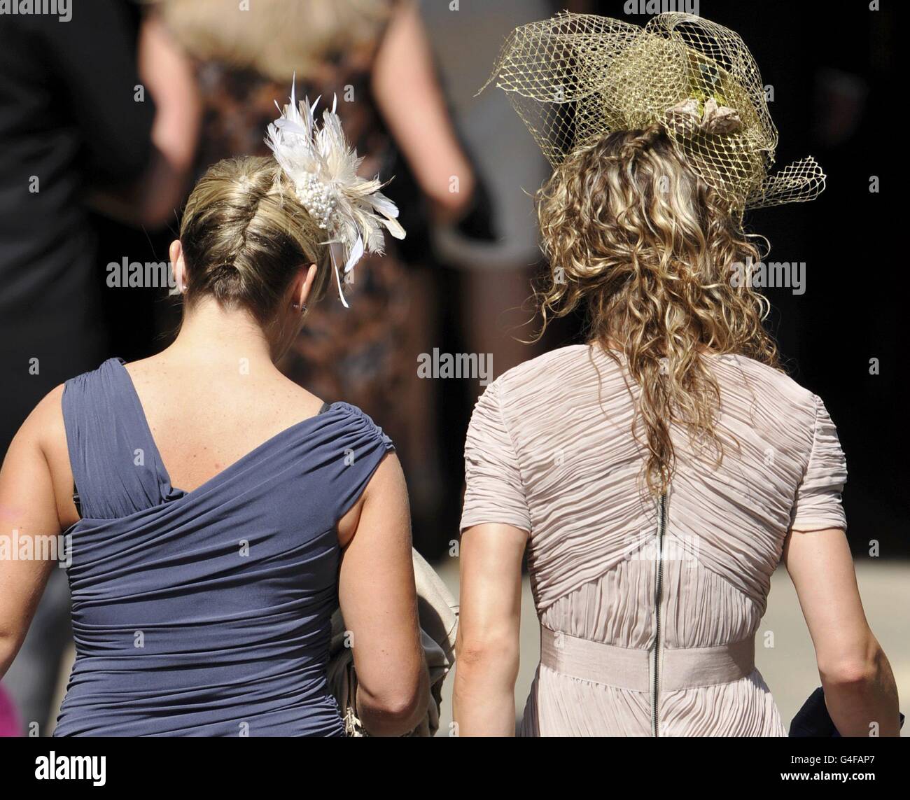 Zara Phillips and Mike Tindall wedding Stock Photo - Alamy