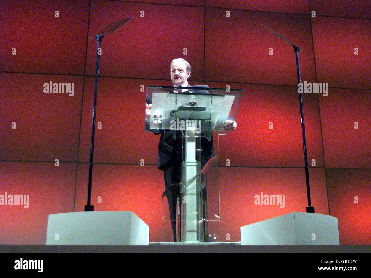 LABOUR Conf/ Cook speech Stock Photo - Alamy