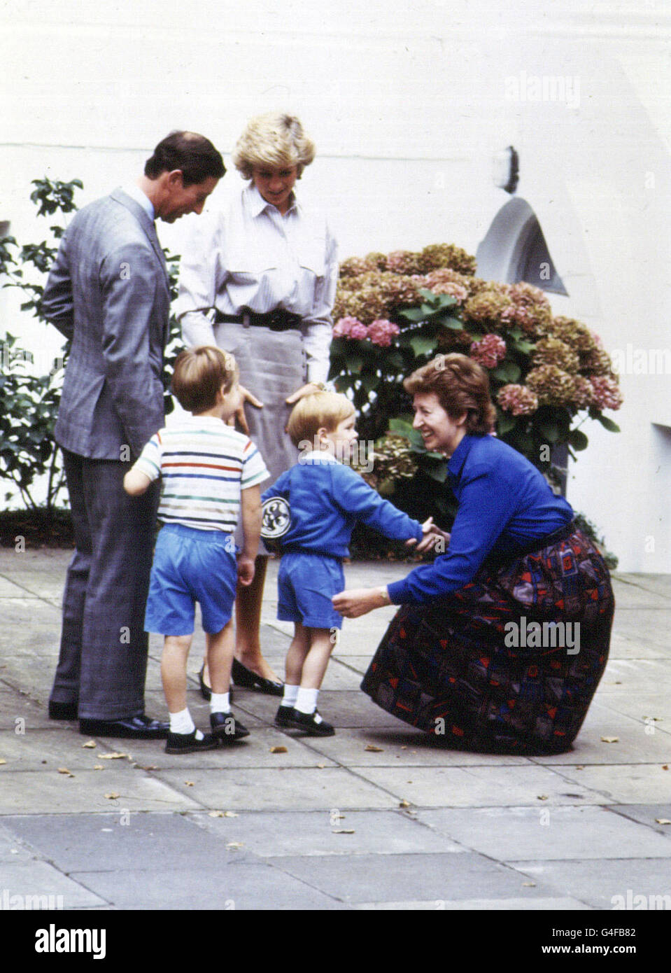 THE PRINCE AND PRINCESS OF WALES AND BIG BROTHER PRINCE WILLIAM SAY ...