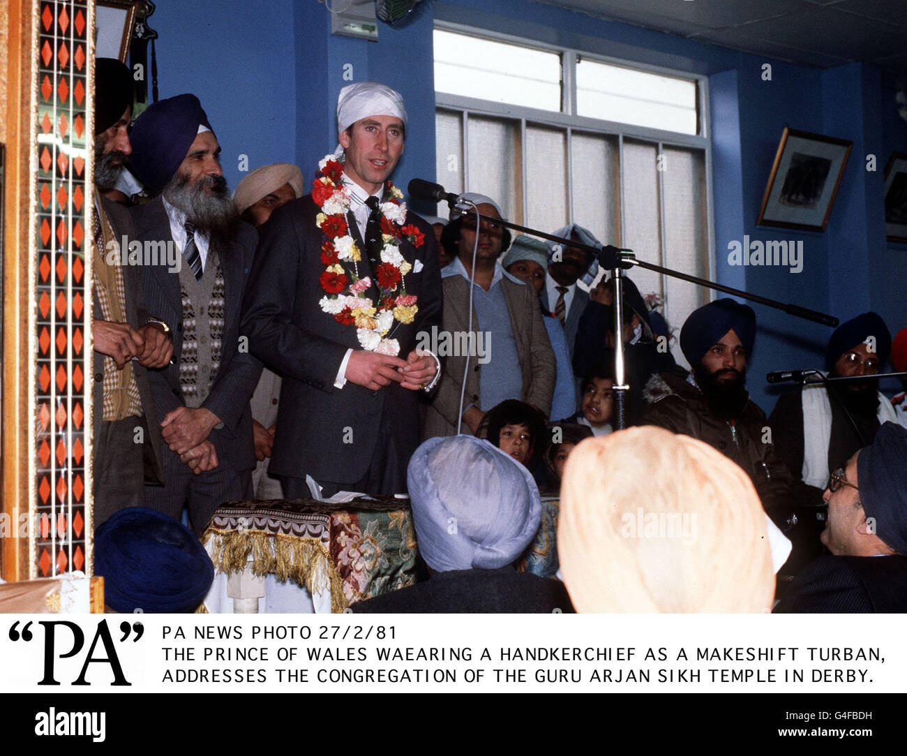Prince of wales sikh temple derby hi-res stock photography and images ...