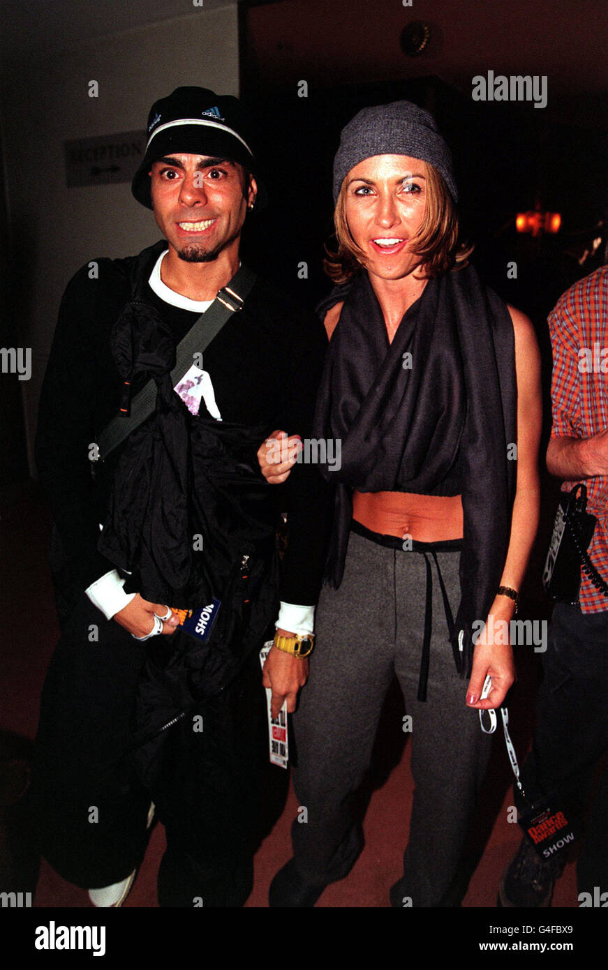 PA NEWS PHOTO 1/10/98 MEG GALLAGHER, WIFE OF NOEL GALLAGHER OF OASIS ...