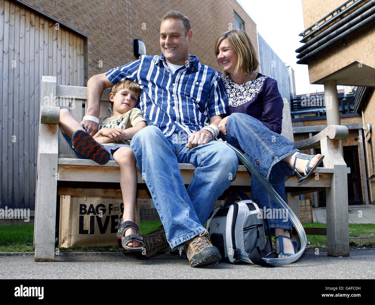 Matthew green wife gill son dylan hi-res stock photography and images ...