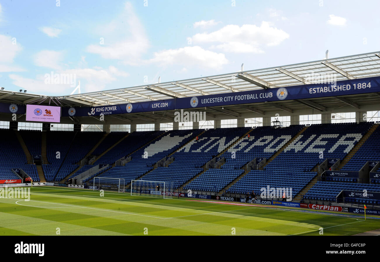 General view of the King Power Stadium, home of Leicester City FC Stock ...