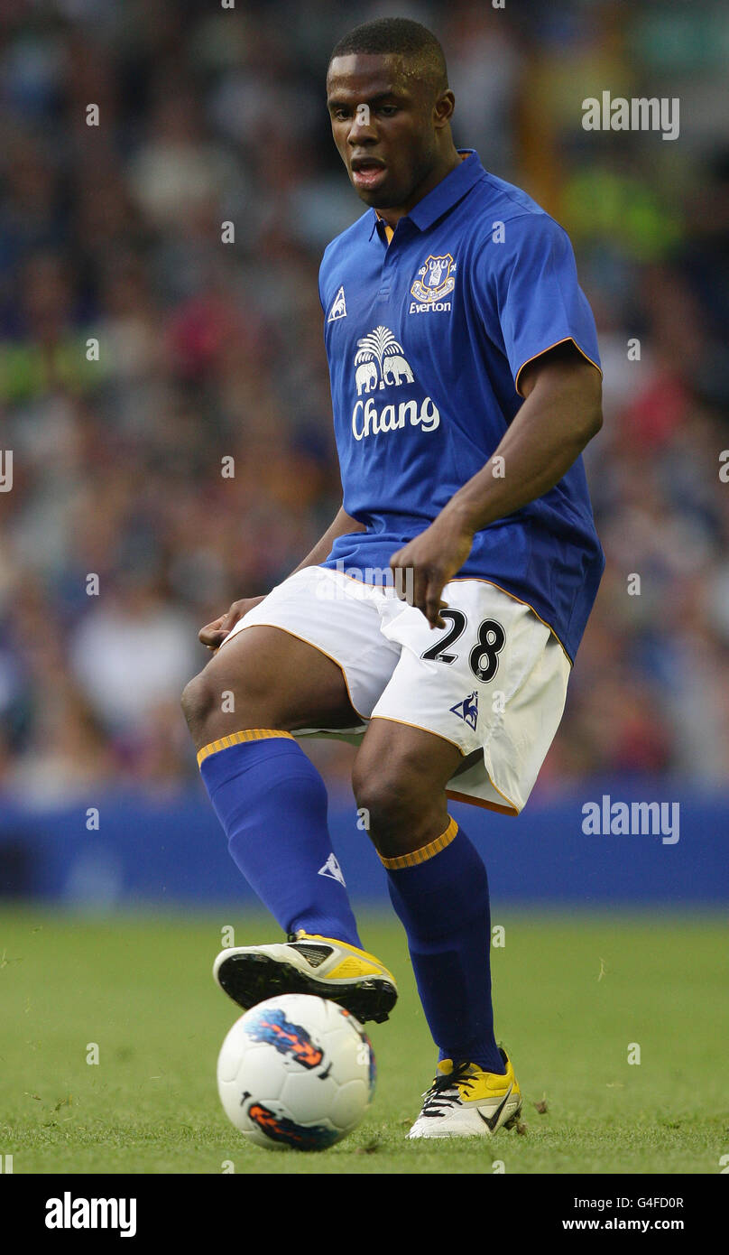 Everton's Victor Anichebe during the Pre Season Friendly at Goodison ...