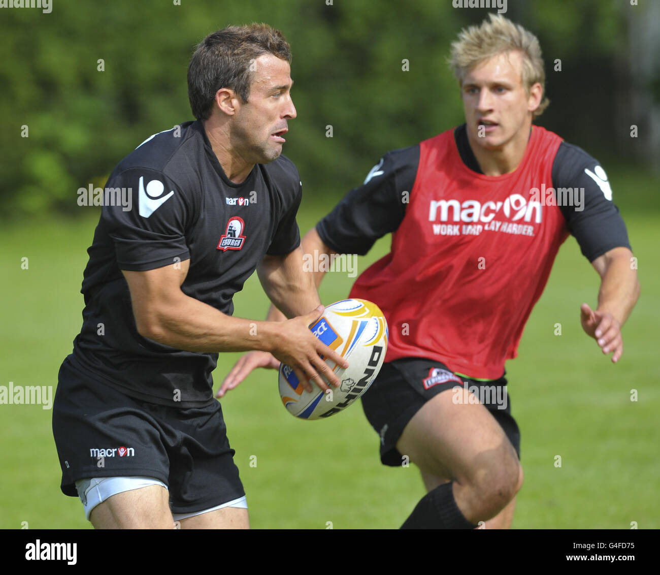 Action training session fettes college hi-res stock photography and ...