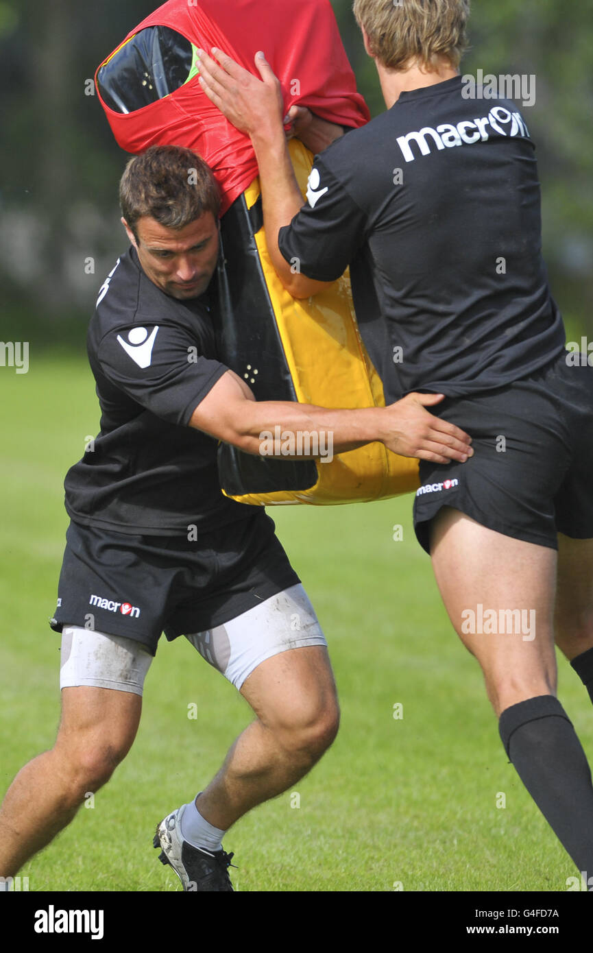 Action training session fettes college hi-res stock photography and ...