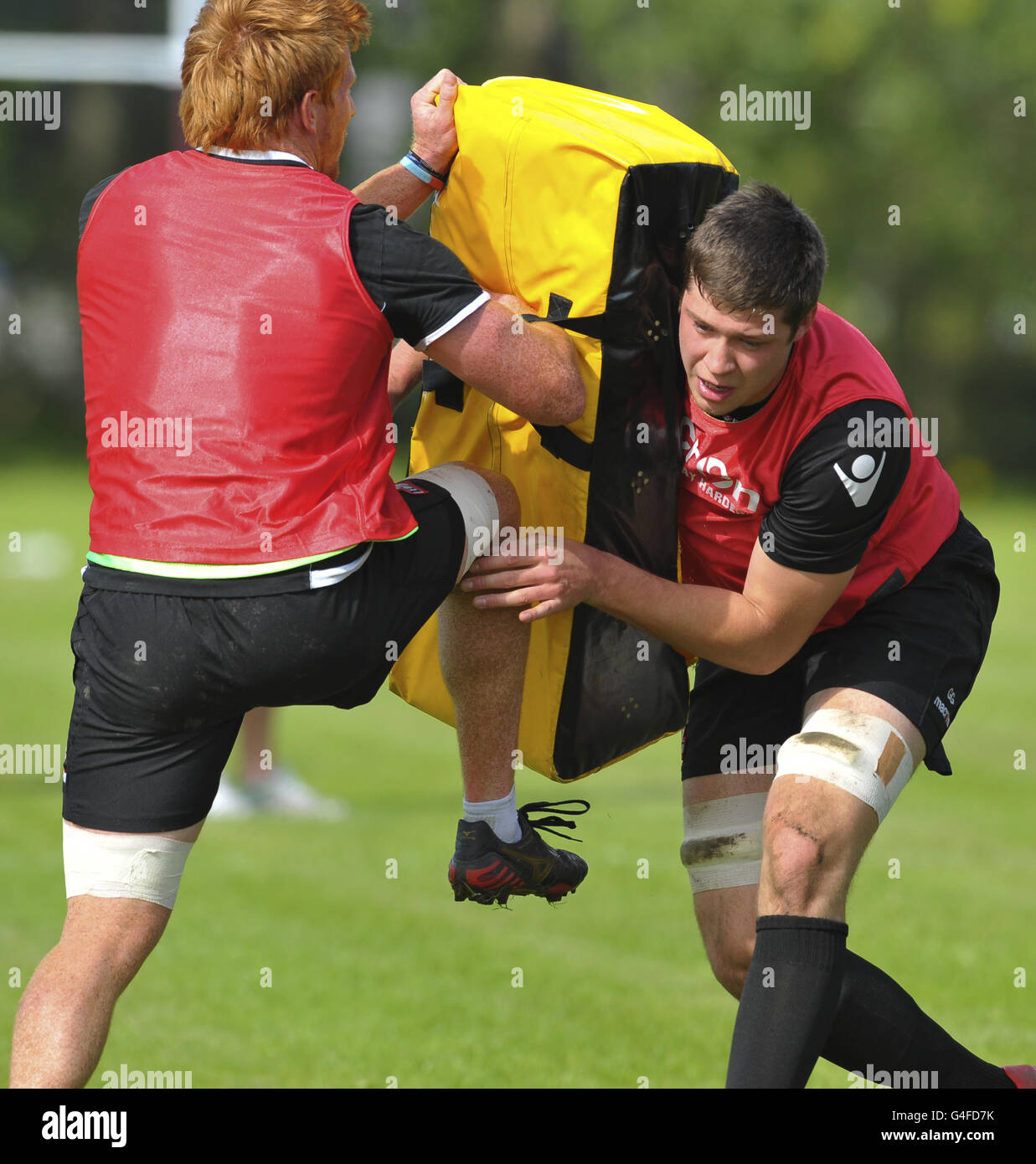 Action training session fettes college hi-res stock photography and ...