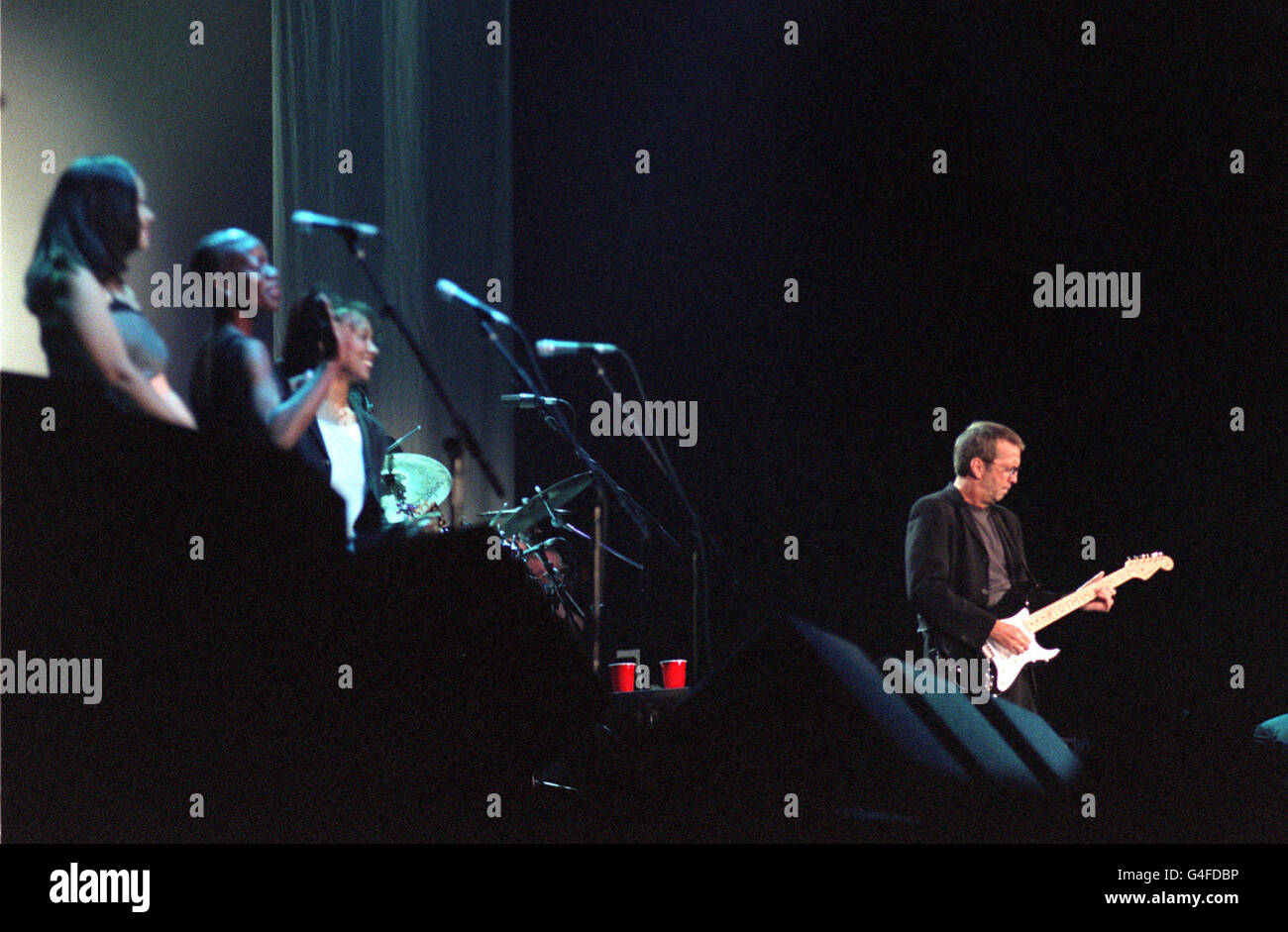 Eric clapton on stage hi-res stock photography and images - Alamy