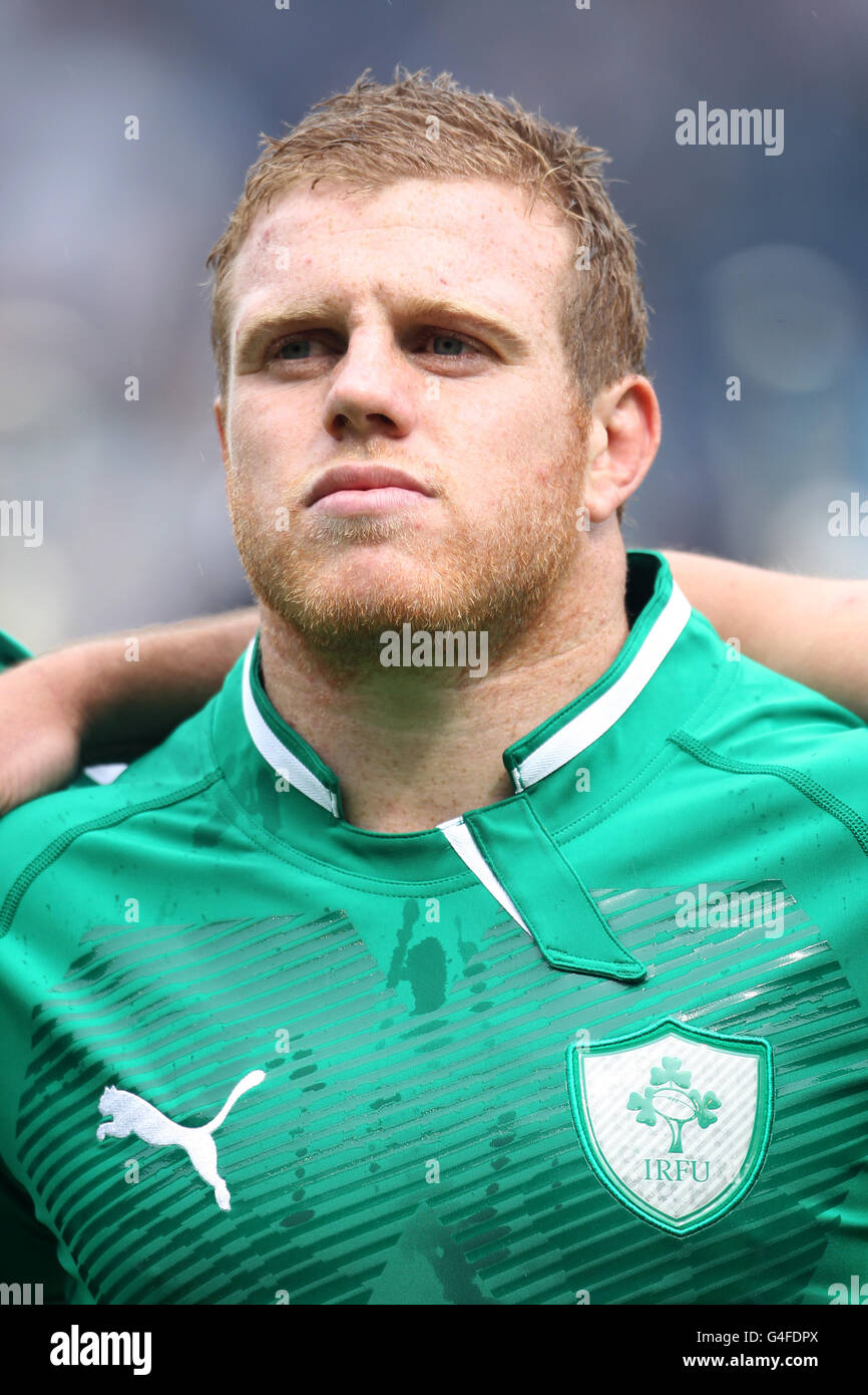 Rugby Union - EMC Test Match - Scotland v Ireland - Murrayfield. Sean ...