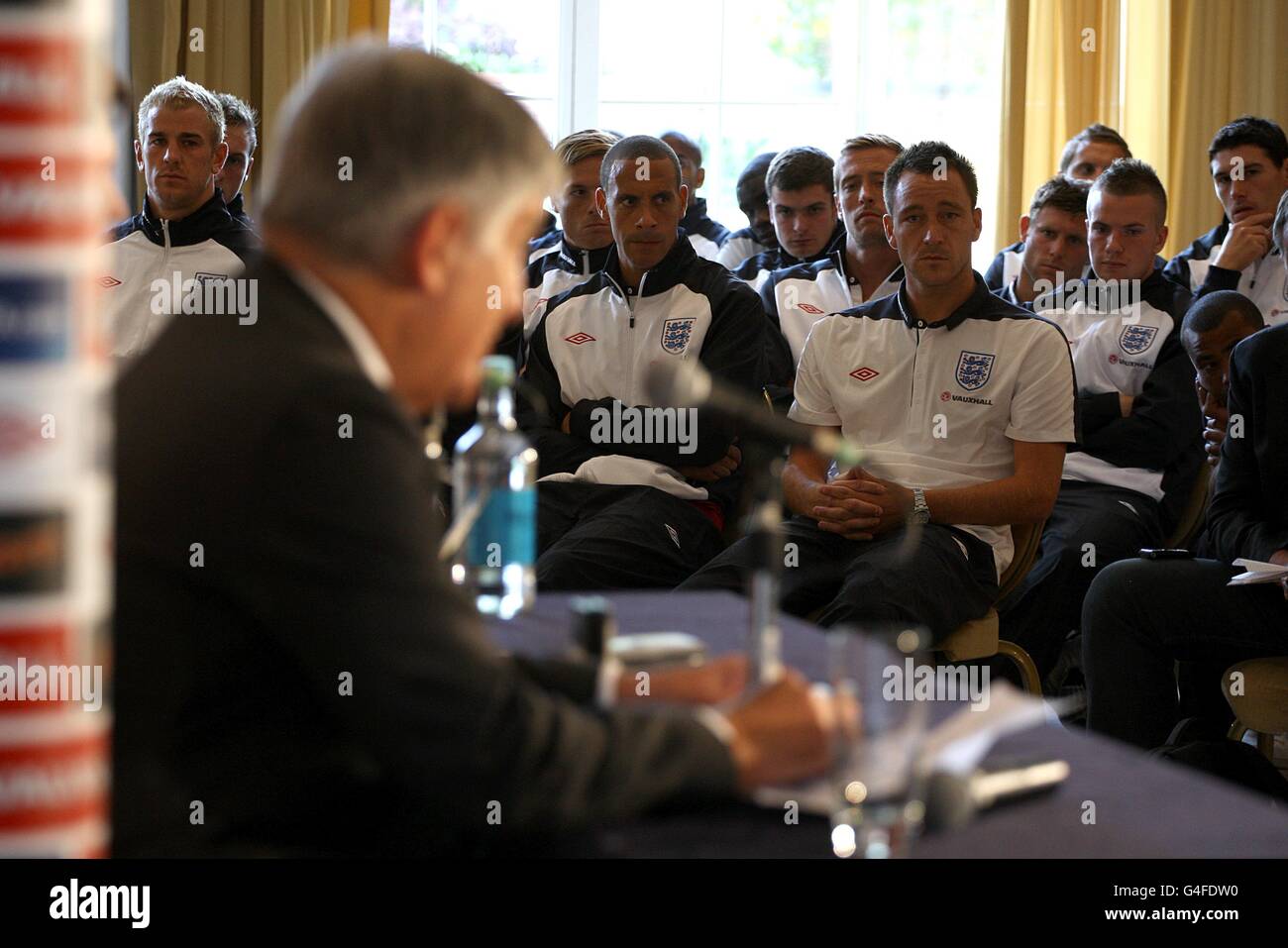 Soccer international friendly england england press conference the ...
