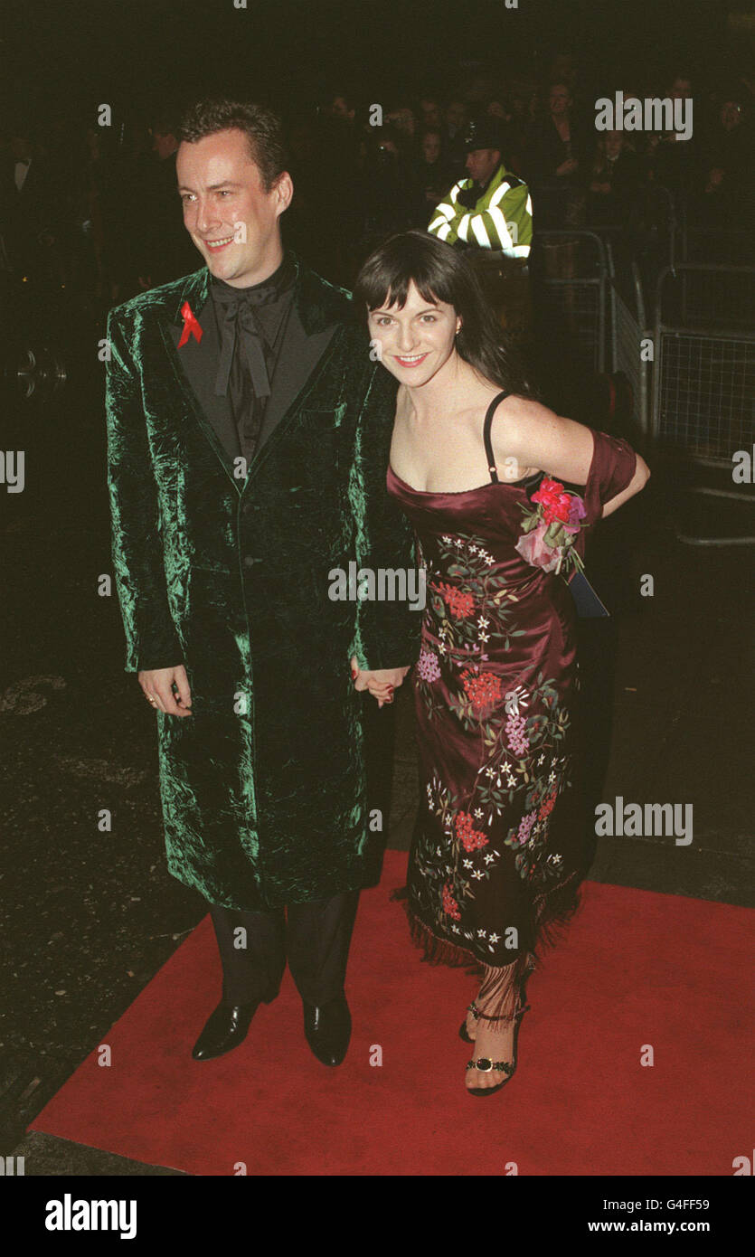 PA News 27/10/98 Actors Stephen Tompkinson and Dervla Kirwan, who ...