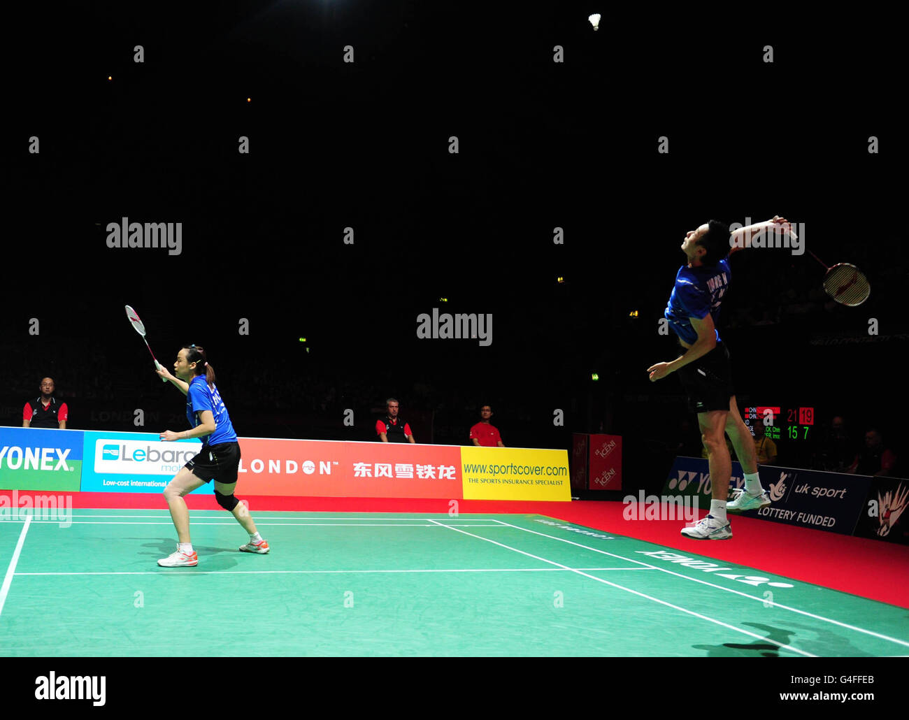 China's Zhang Nan and Zhao Yunlei on their way to defeating Great ...