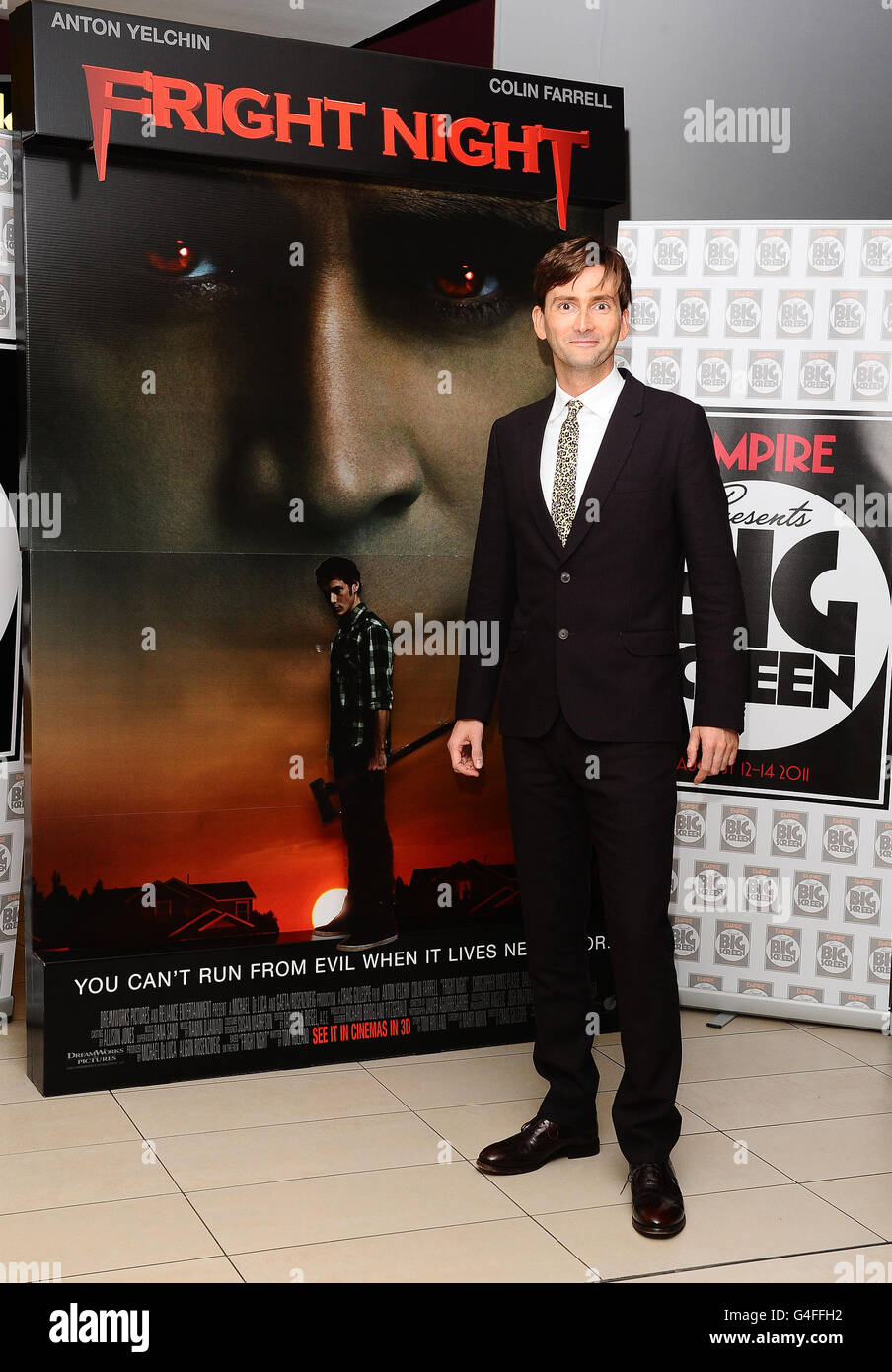 David Tennant introduces his new film Fright Night at the Empire Big ...