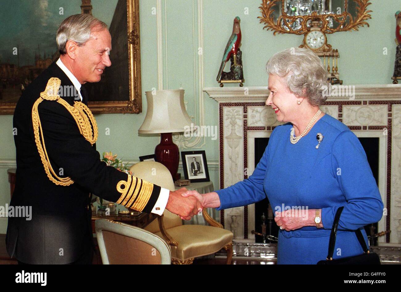 The first sea lord and chief of the naval staff hi-res stock ...