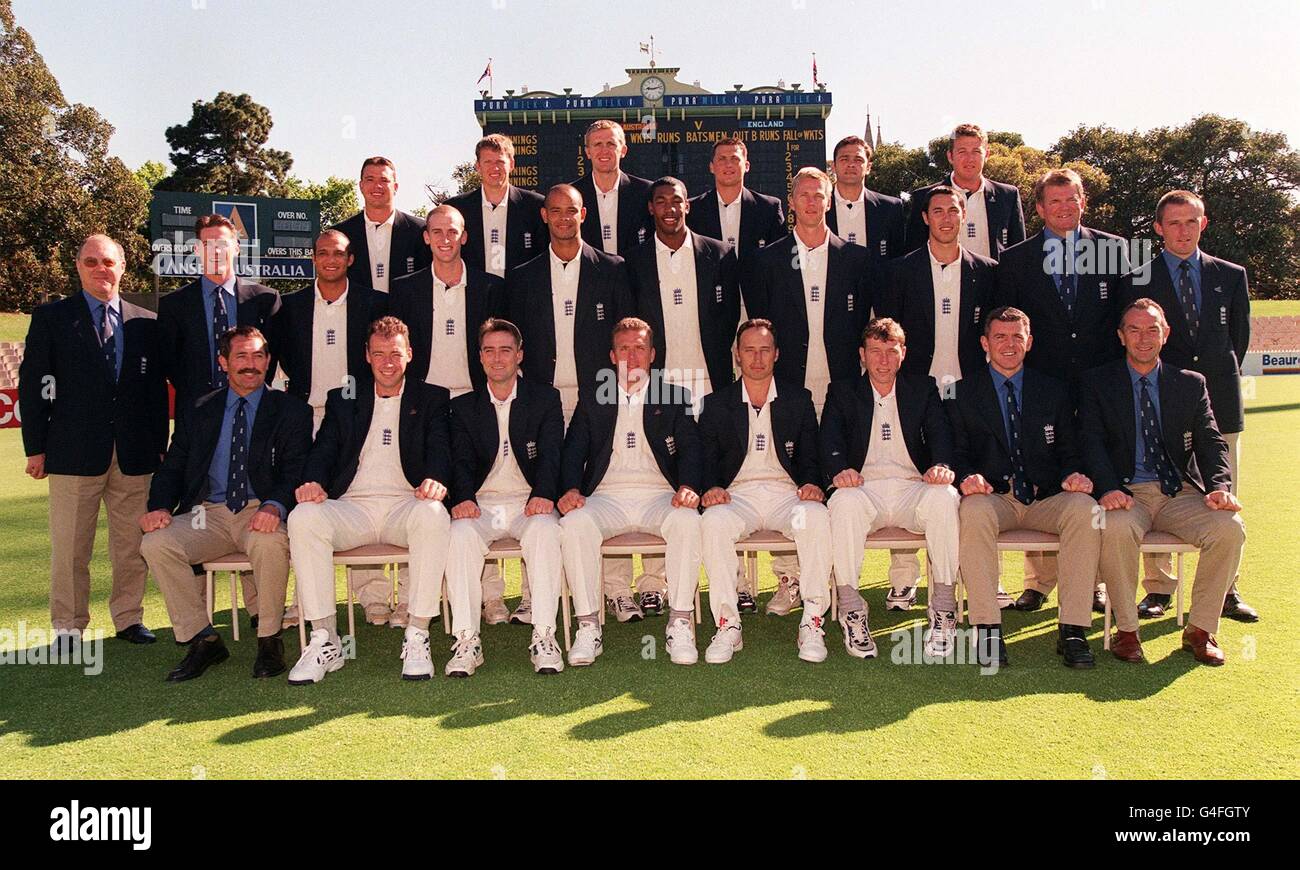 CRICKET/England squad group Stock Photo - Alamy