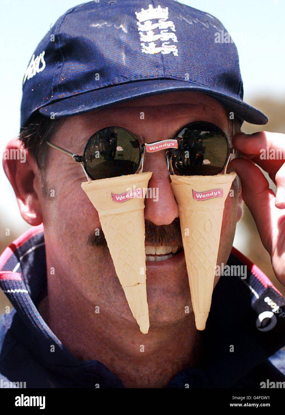 CRICKET Gooch (joke glasses Stock Photo - Alamy