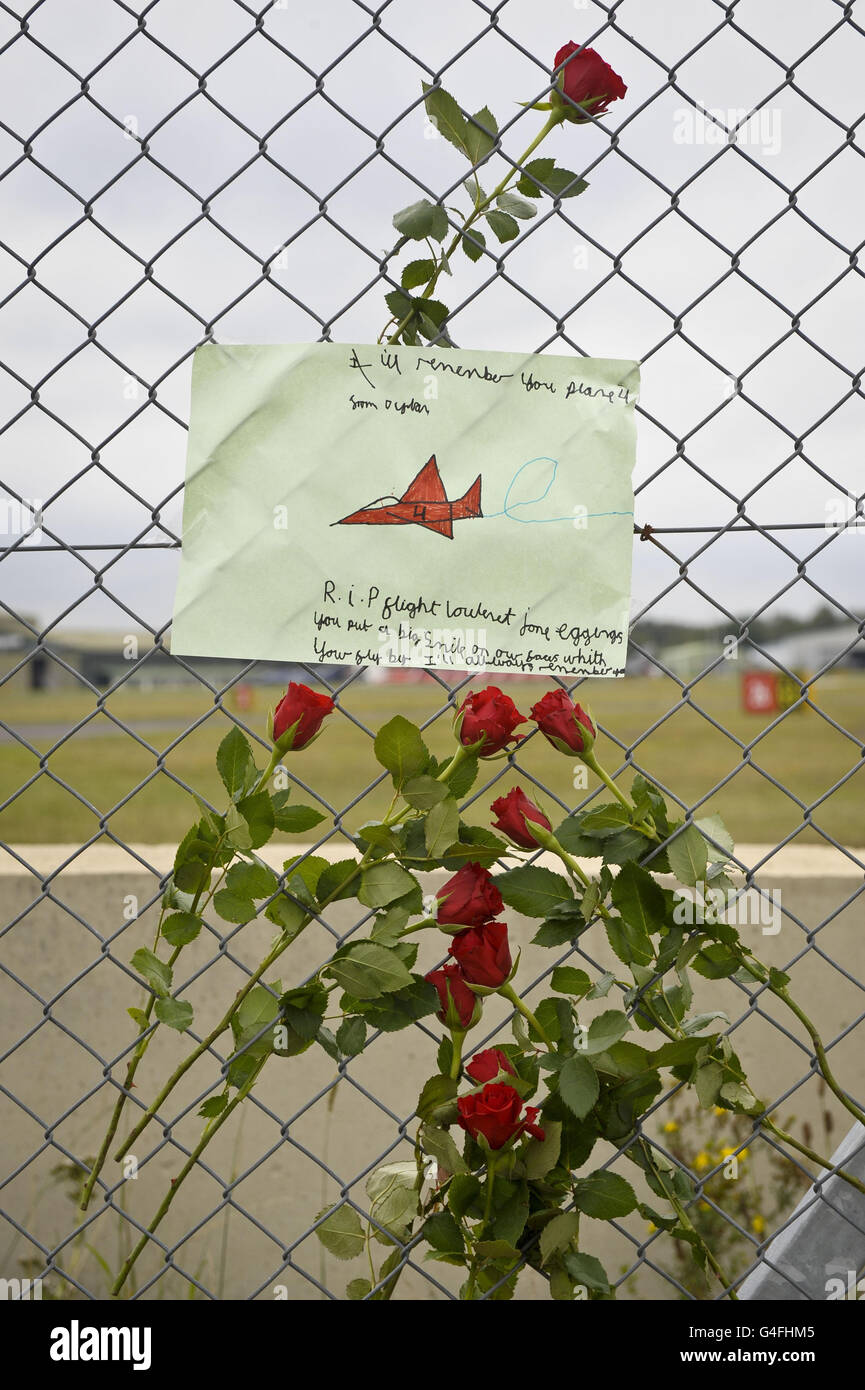 Red Arrows Crash Stock Photo - Alamy