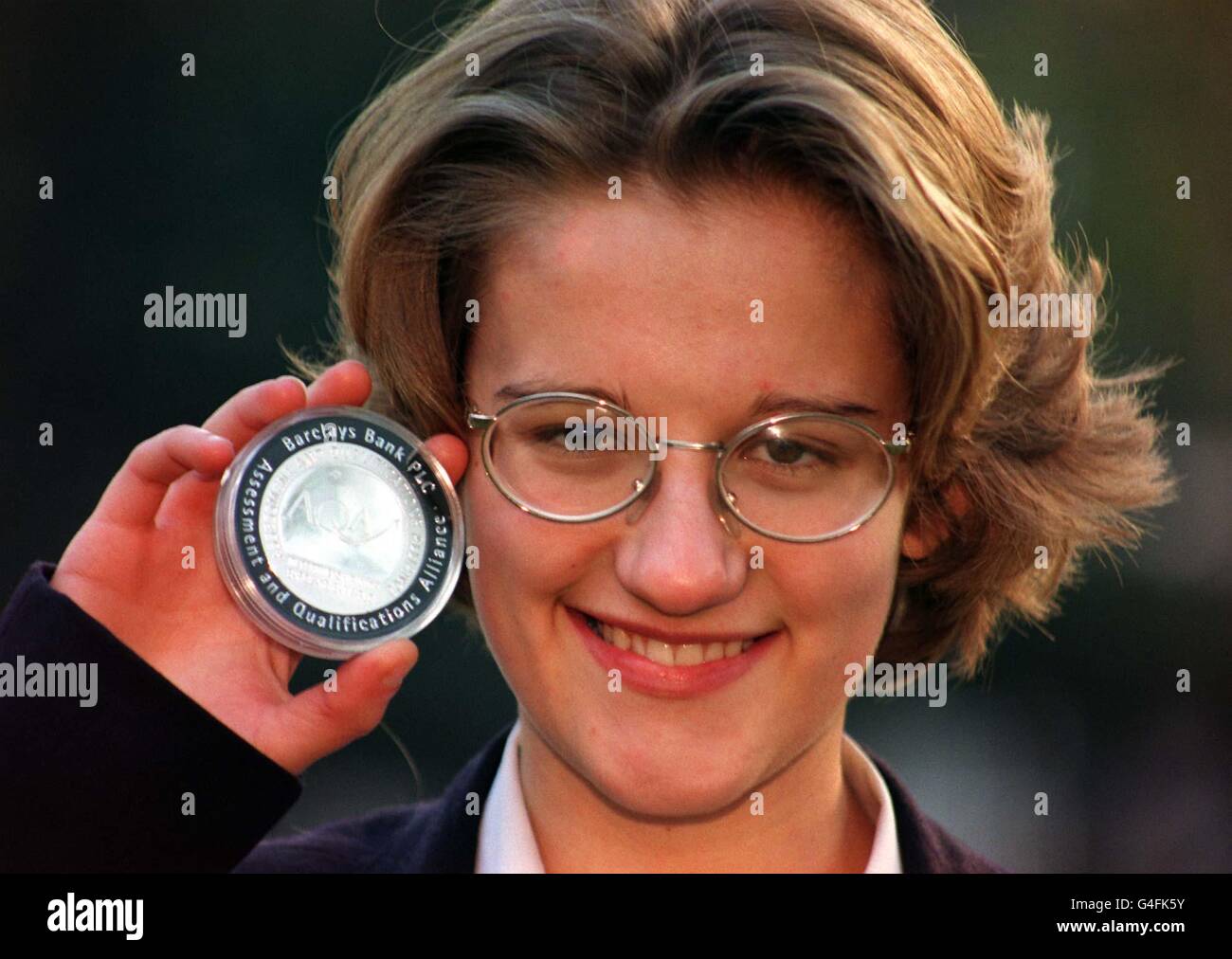 16-year-old Philippa Gower from Glenalmond College, Perth, Scotland, at ...