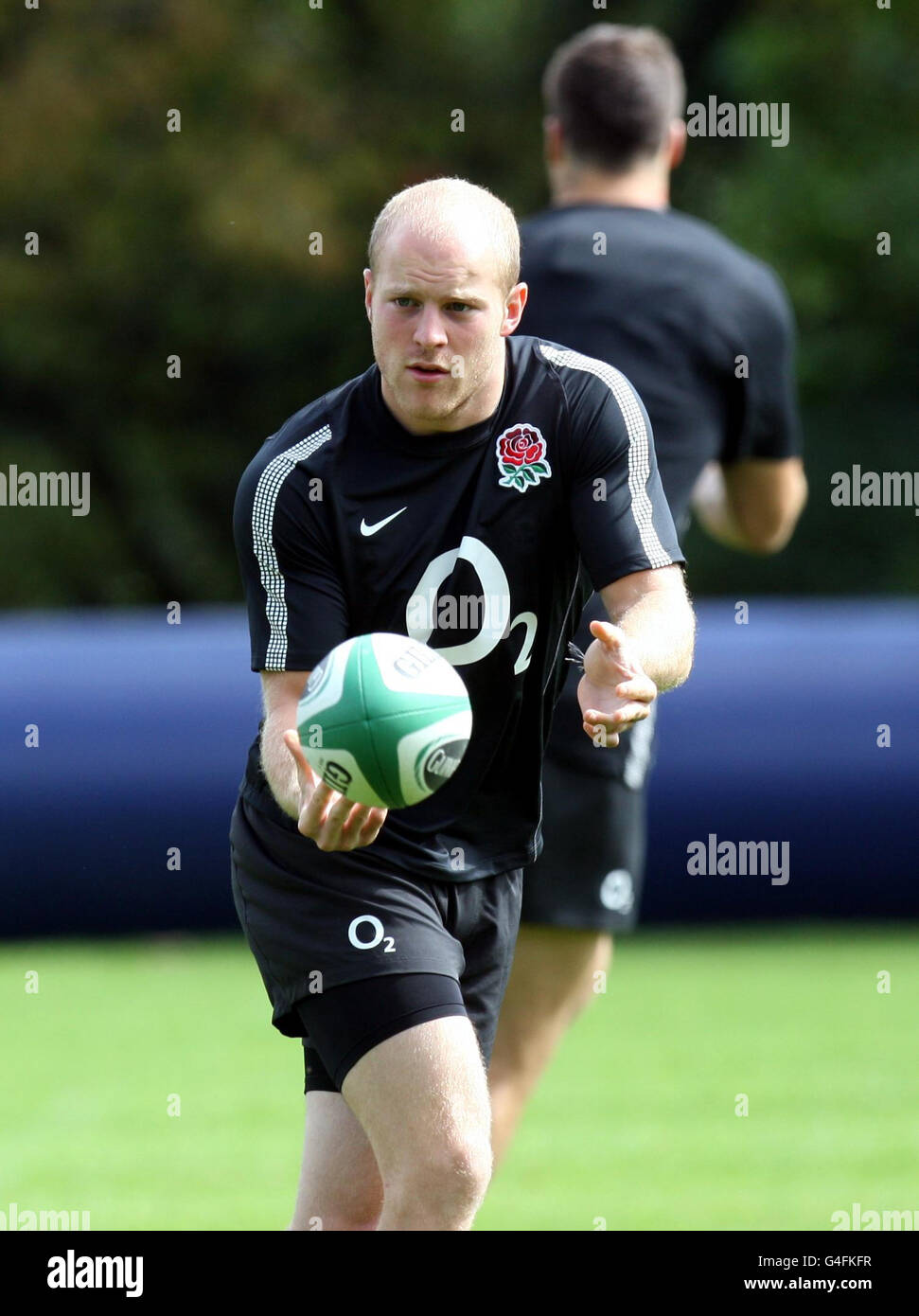 Rugby Union - England Training Session - Pennyhill Park Stock Photo - Alamy