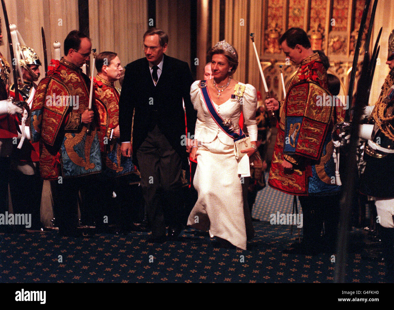 STATE OPENING OF PARLIAMENT/SIR ROBERT FELLOWES Stock Photo - Alamy