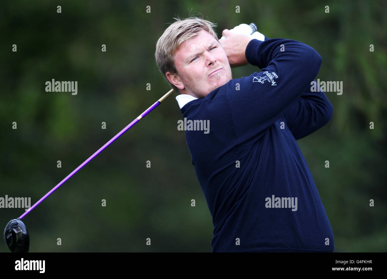 Scotlands elliot saltman during the johnnie walker championships at ...