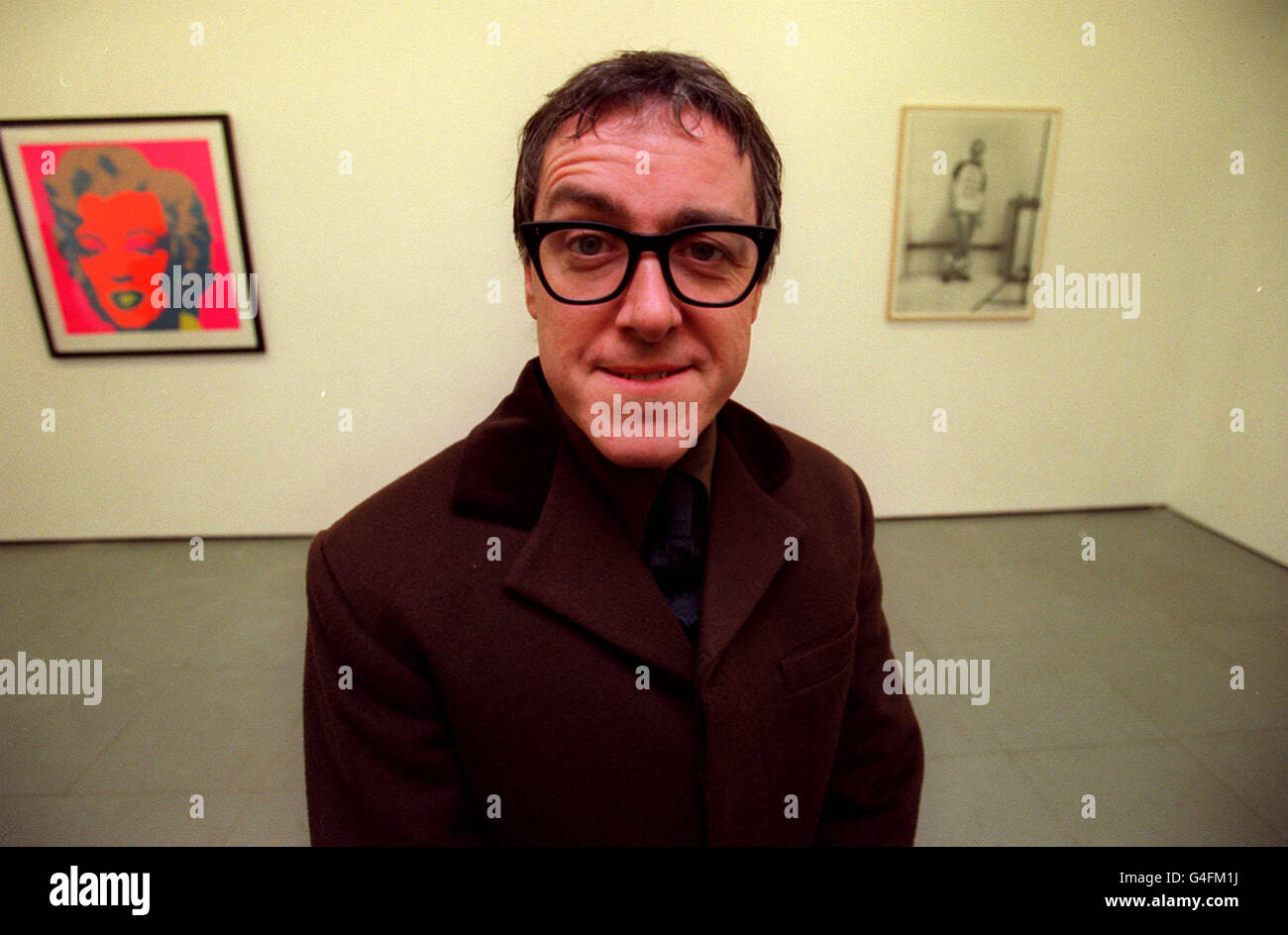 PA NEWS 1/12/98 ACTOR AND COMEDIAN GRIFF RHYS JONES AT THE LAUNCH OF ...