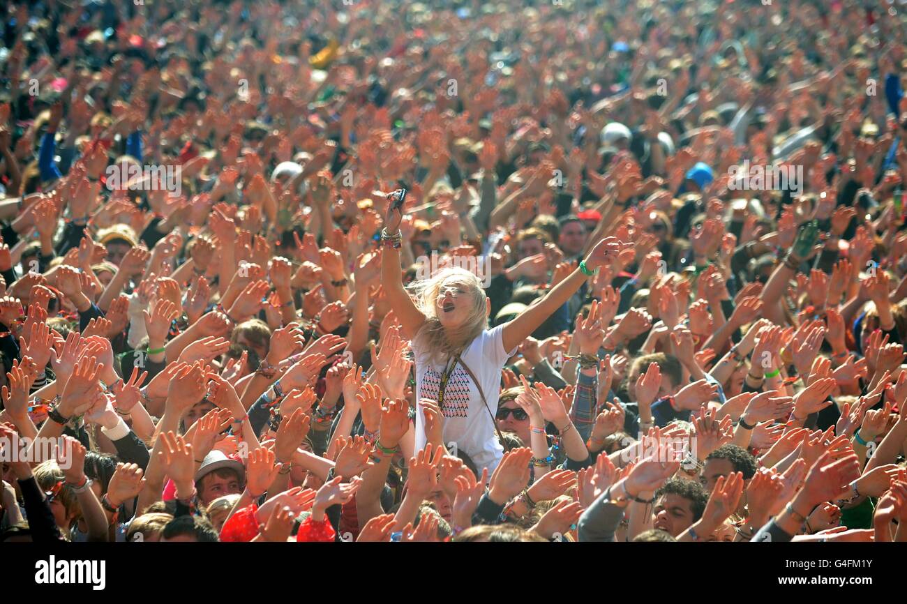 Leeds Festival 2011 Stock Photo - Alamy